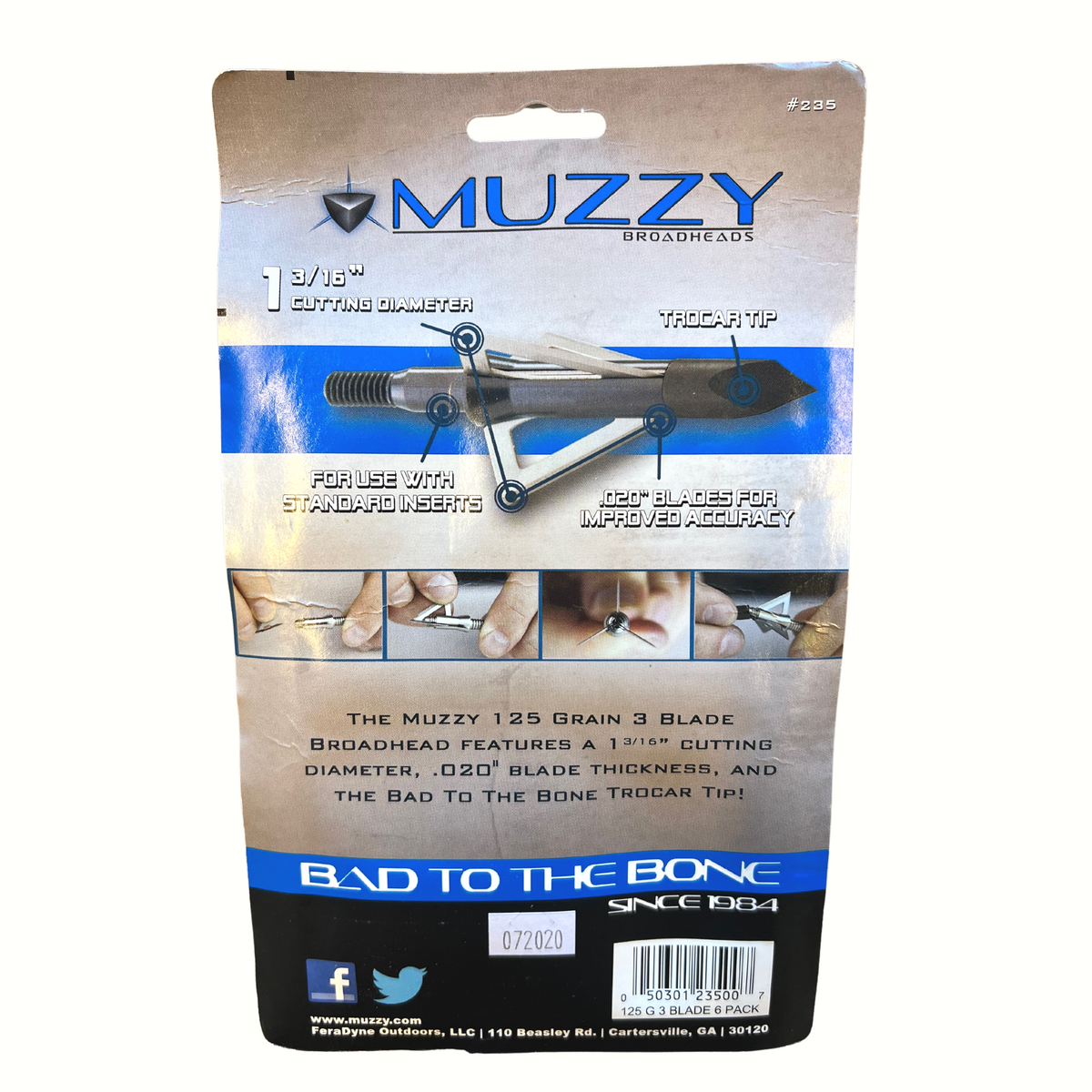 Ekstra blade til jagtspids - Muzzy– DKWAI