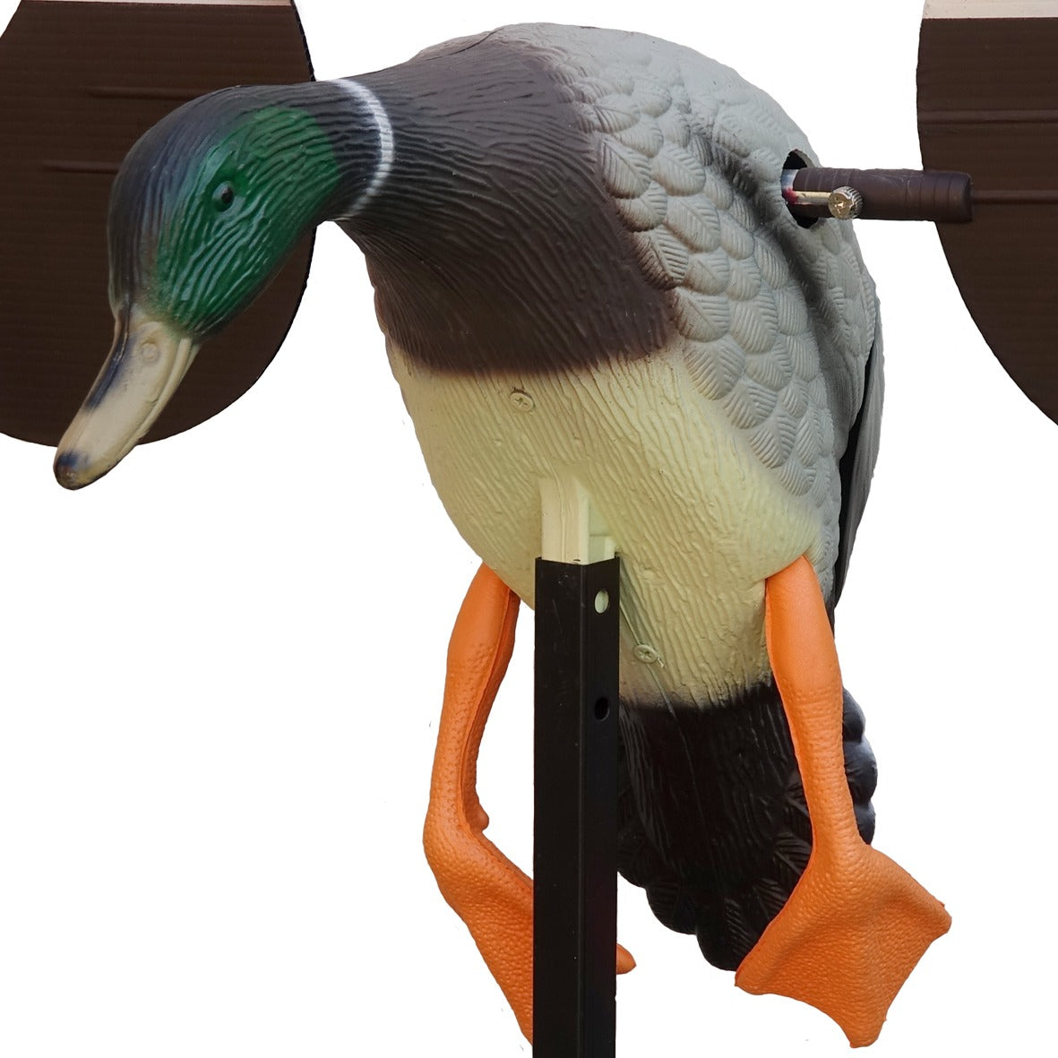 Lokkeand med roterende vinger - DK WAI Spinning Motor Duck– DKWAI